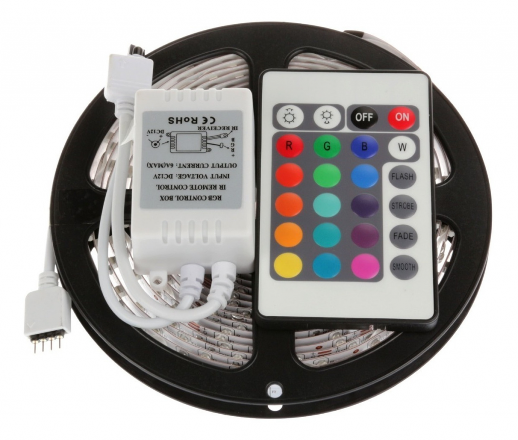 Cinta LED «RGB» (5 metros) con efectos – Appolo Viracel